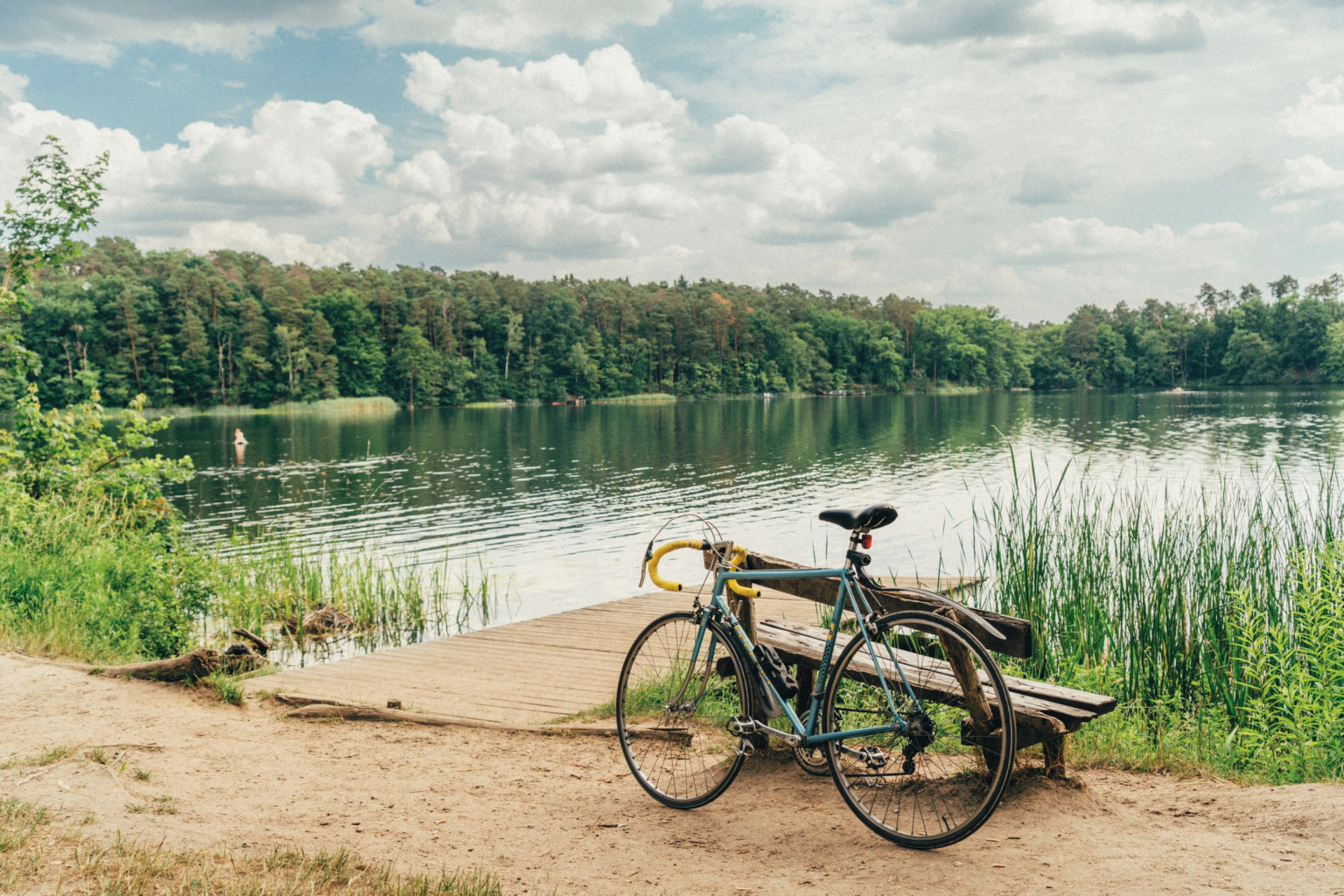 Vier besondere Fahrradtouren zu Seen in Berlin und Brandenburg